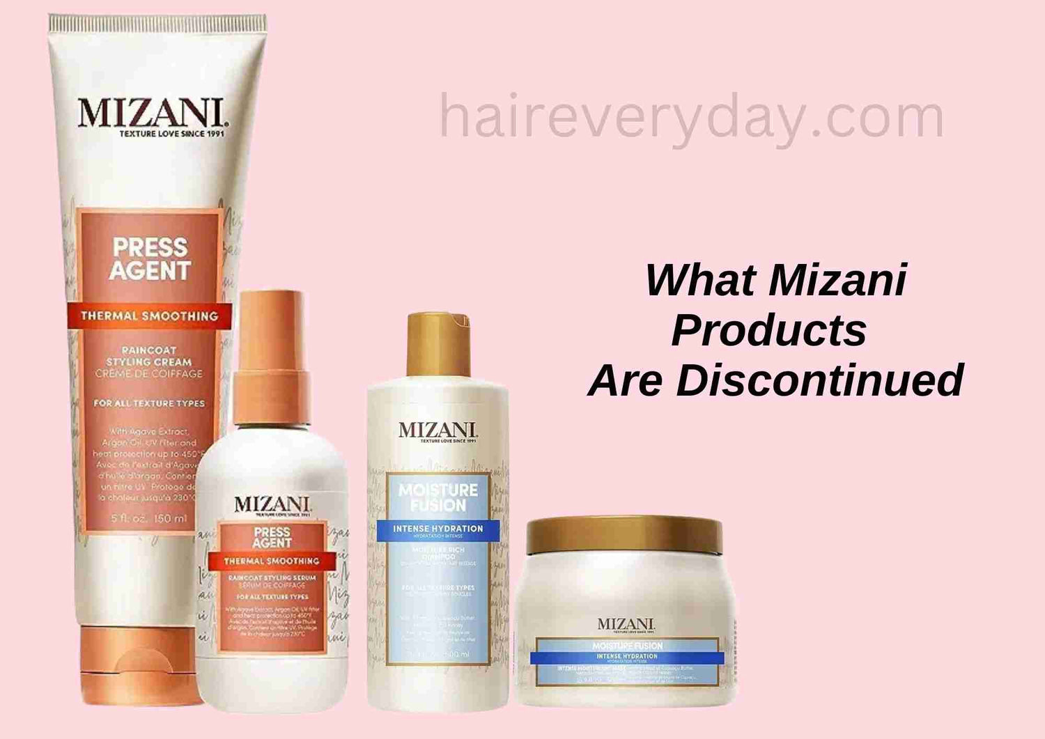 What Mizani Products Are Discontinued In 2025 | Find The Full List Her ...