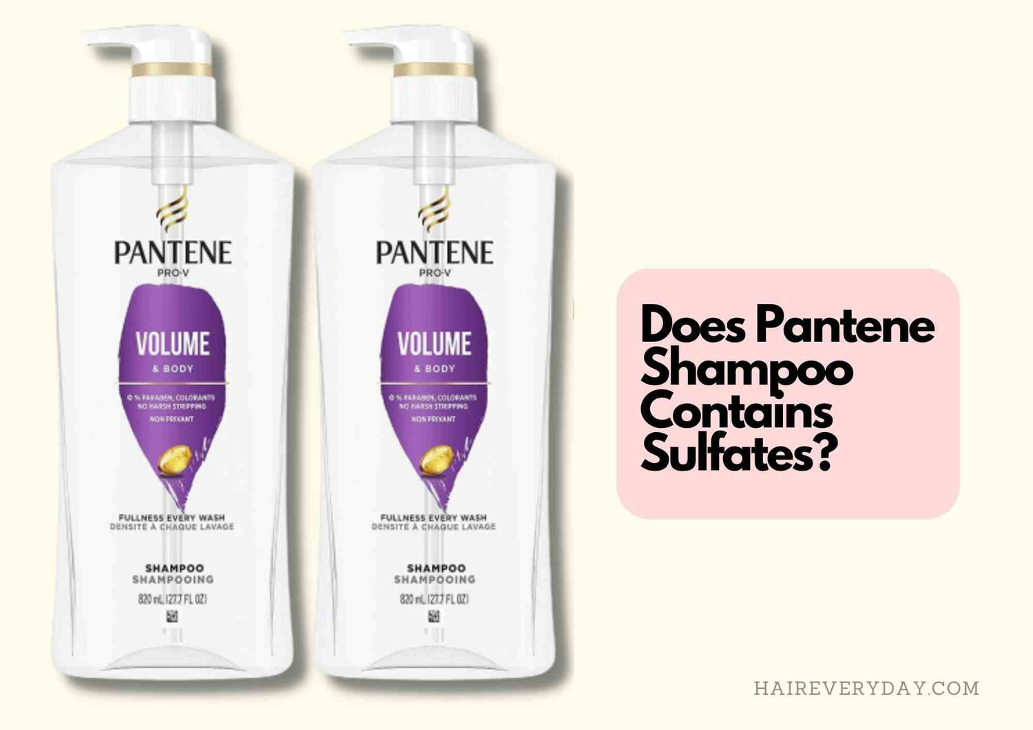 Does Pantene Have Sulfates Even In 2026 : I Checked The Ingredients La ...
